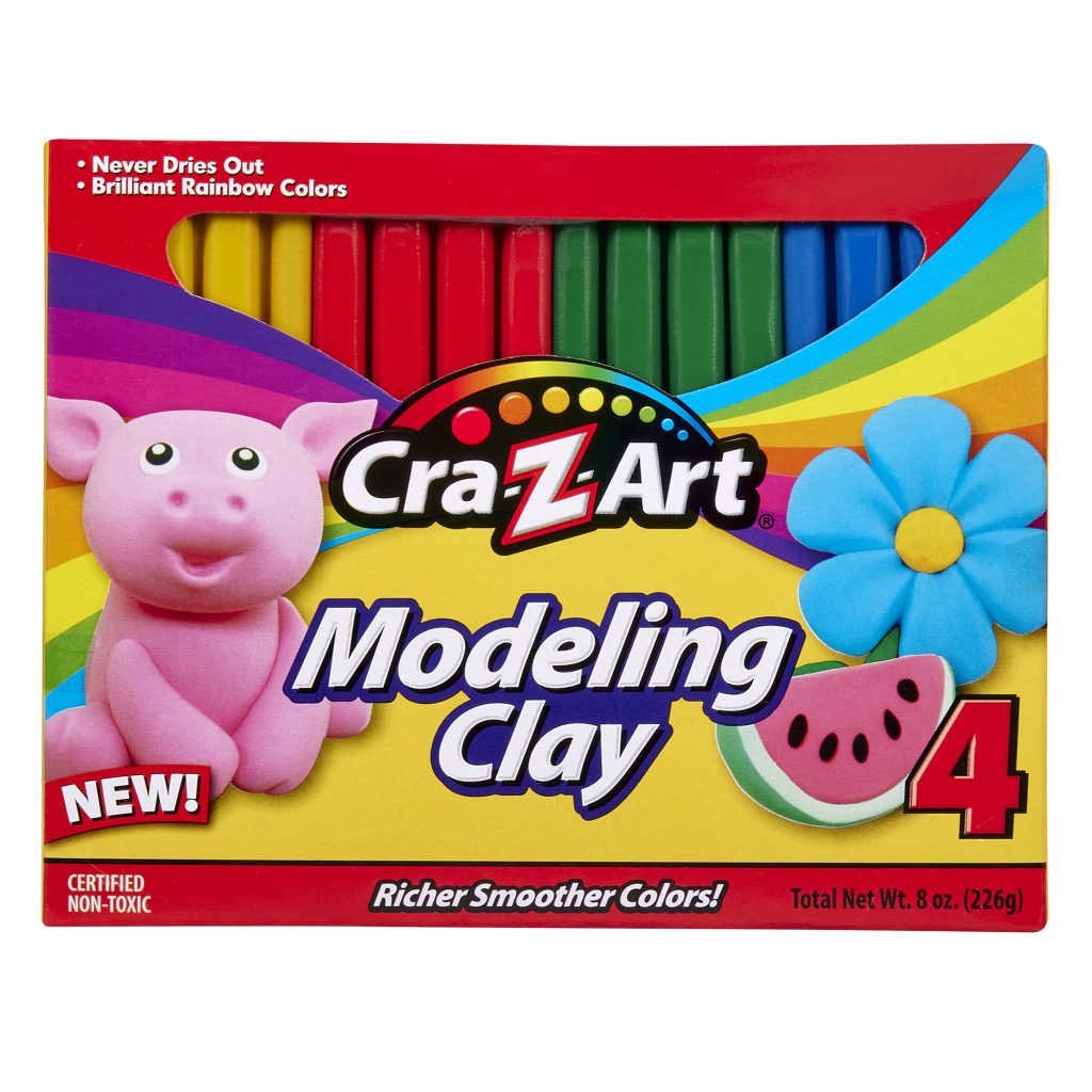 4 Color Modeling Clay 4 pieces per color 16 pieces Total