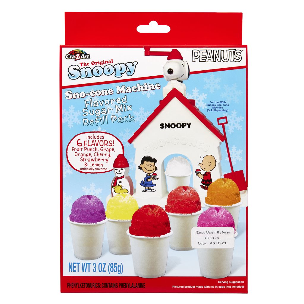 Snoopy Snow Cone Maker Refill Kit