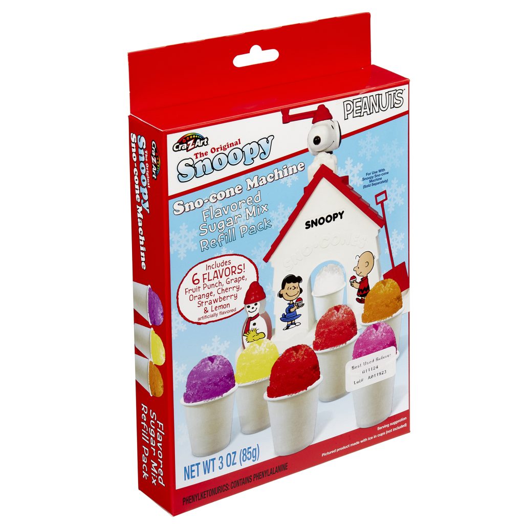 Snoopy Snow Cone Maker Refill Kit