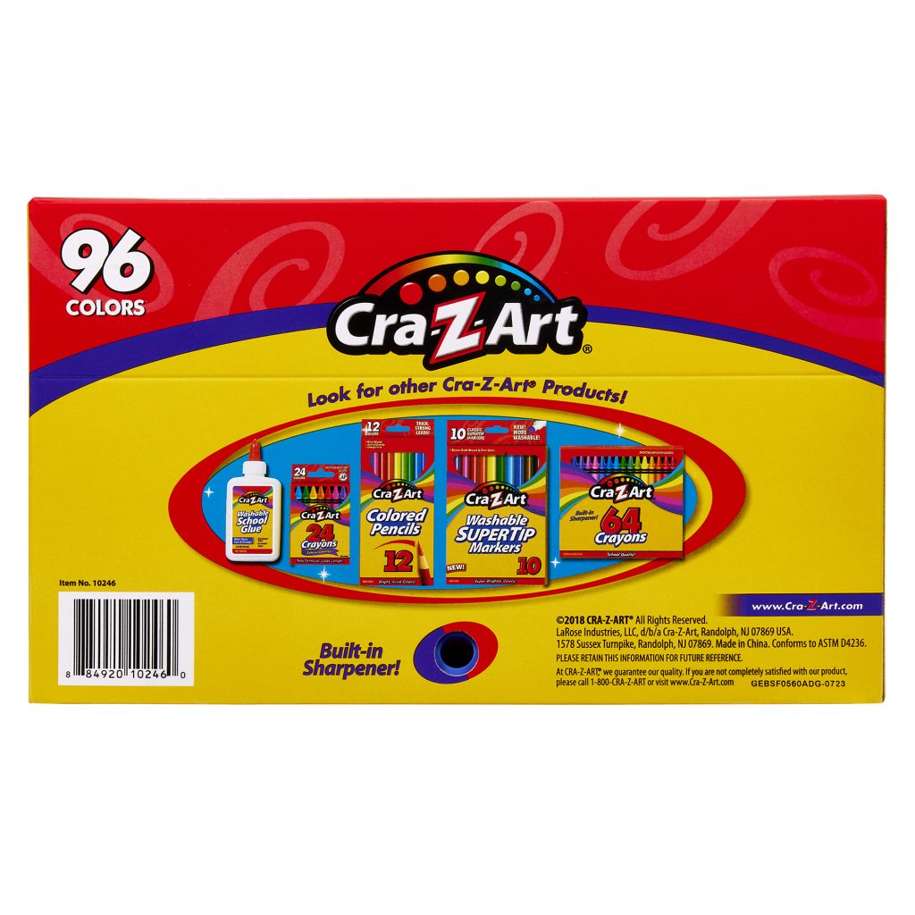 Cra-Z-Art School Quality Crayons - 96 Count Cra-Z-Art