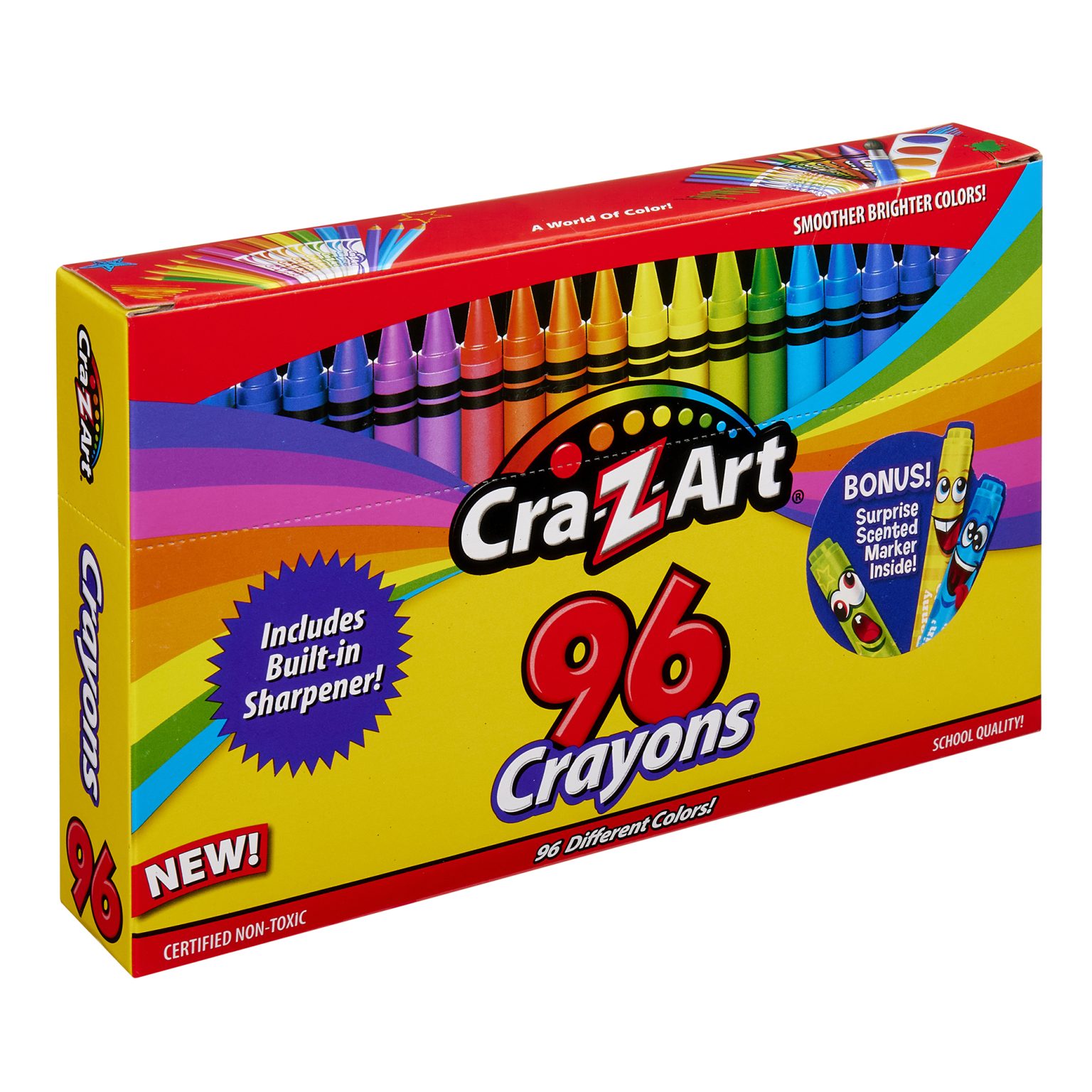 Cra-Z-Art School Quality Crayons - 96 Count Cra-Z-Art