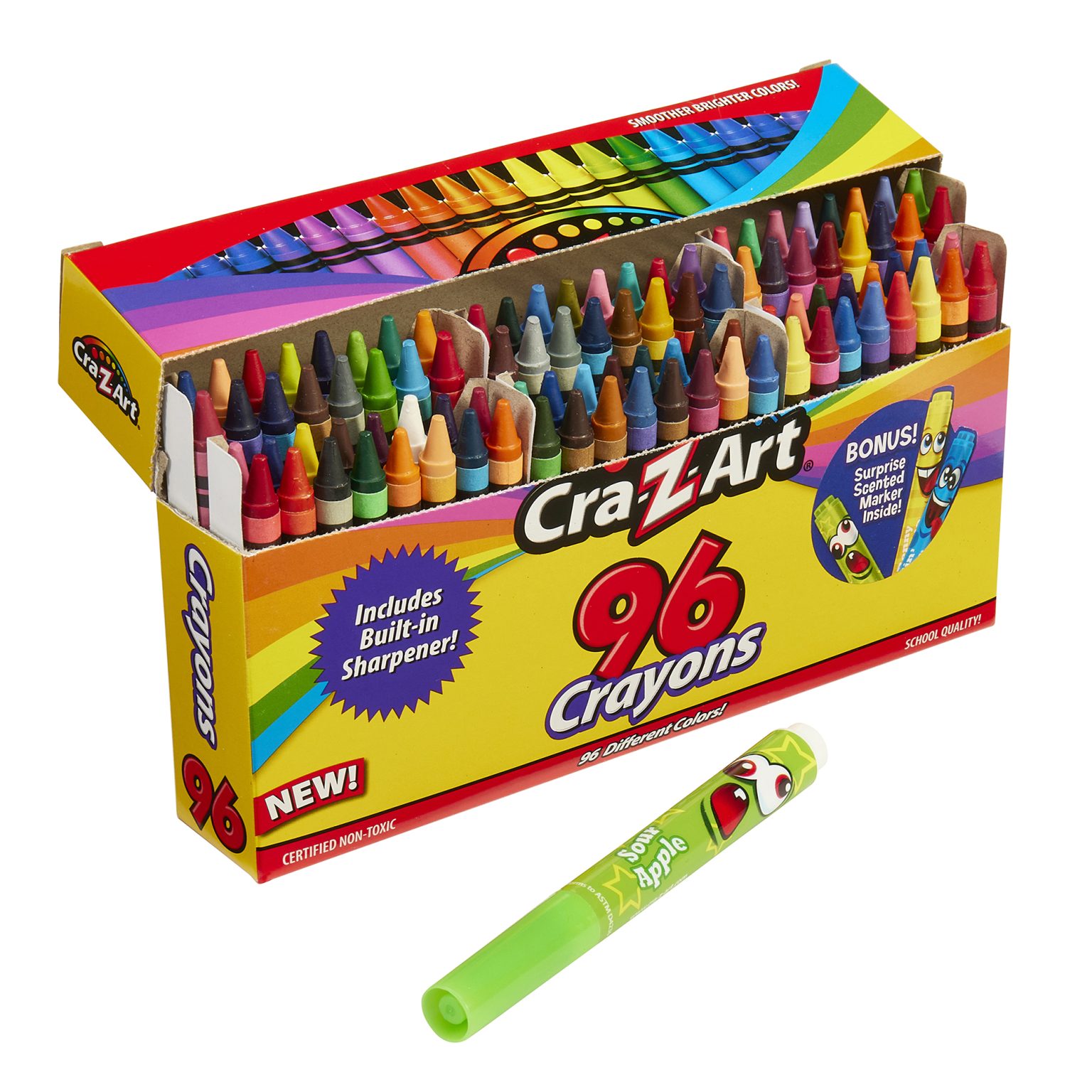 Cra-Z-Art School Quality Crayons - 96 Count Cra-Z-Art