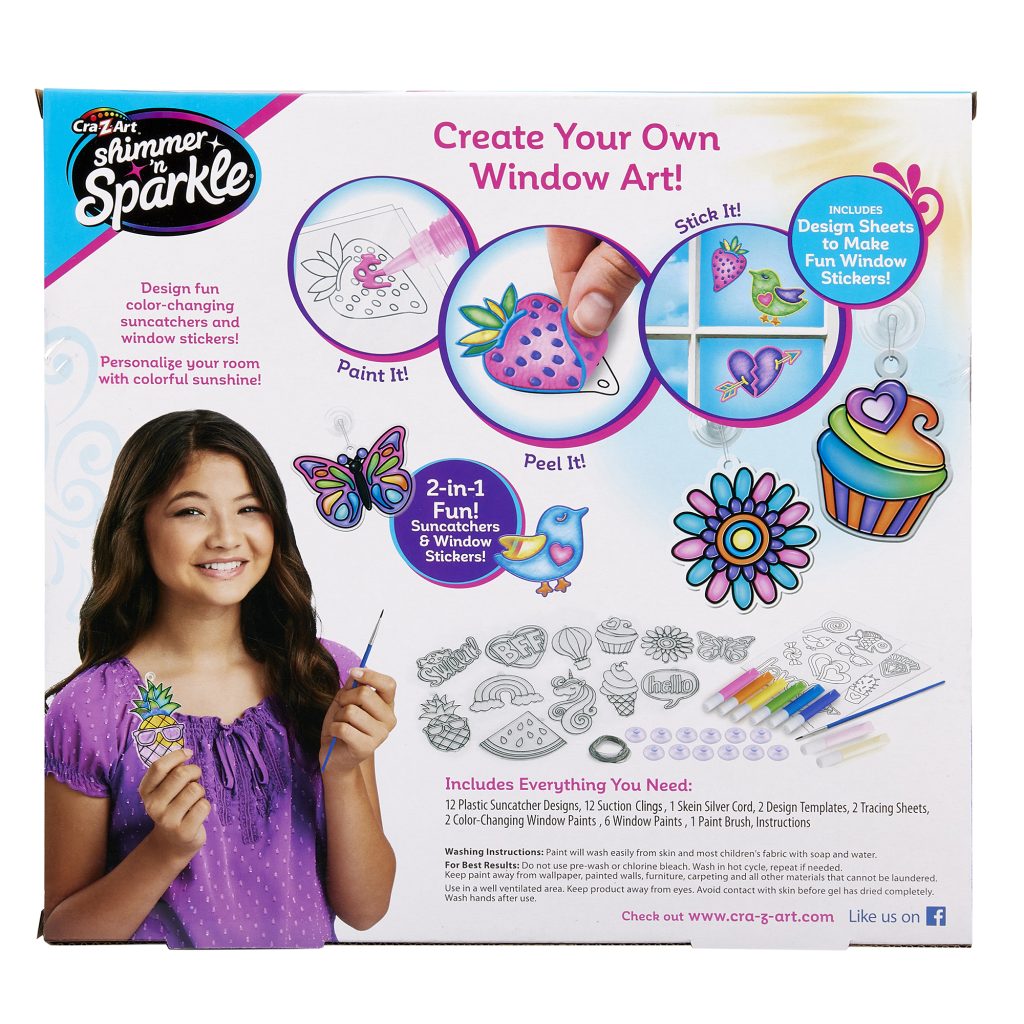 Shimmer 'n Sparkle Color Change Window Art Shimmer 'n