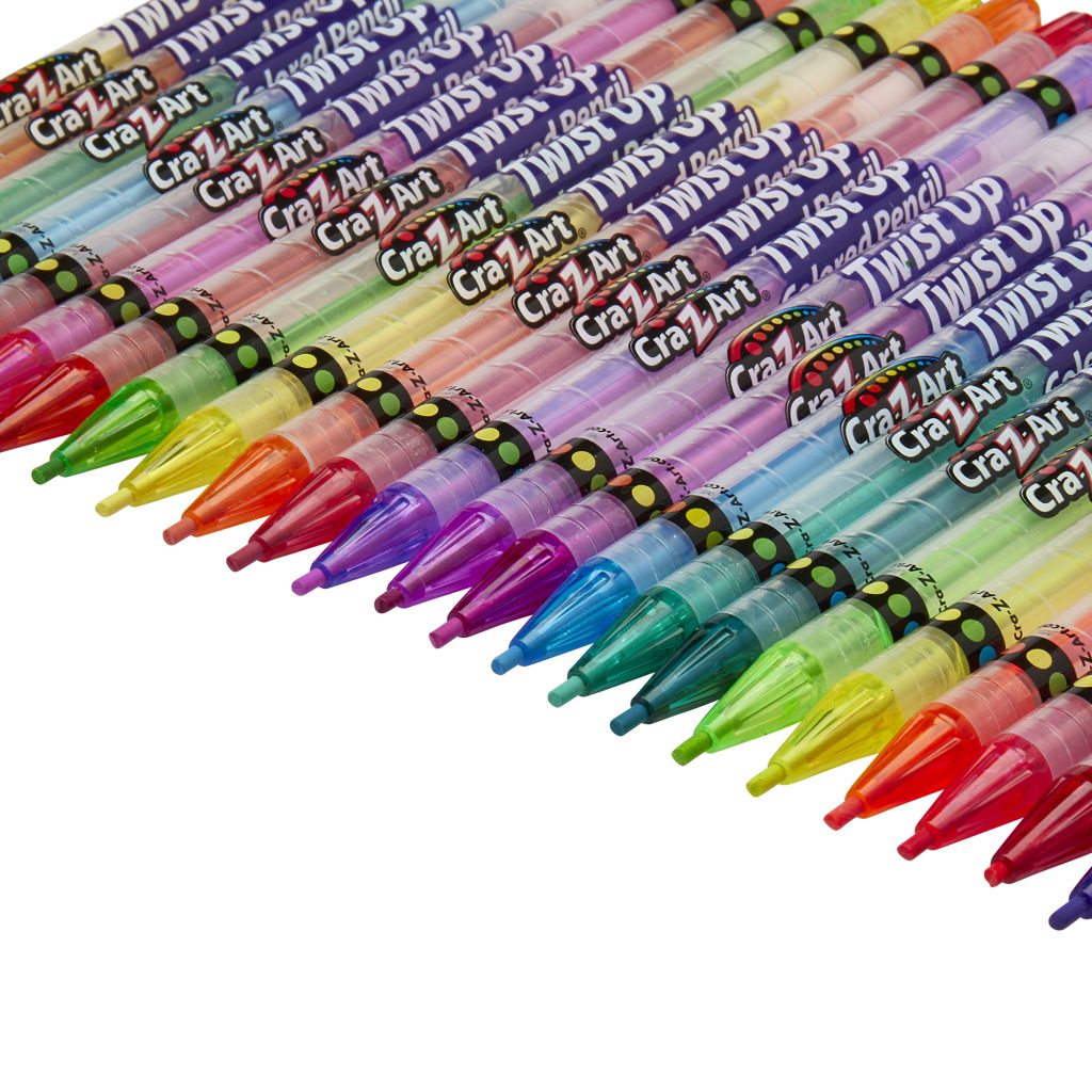 Cra-Z-Art Twistable Neon Bold & Brite Colored Pencils 24