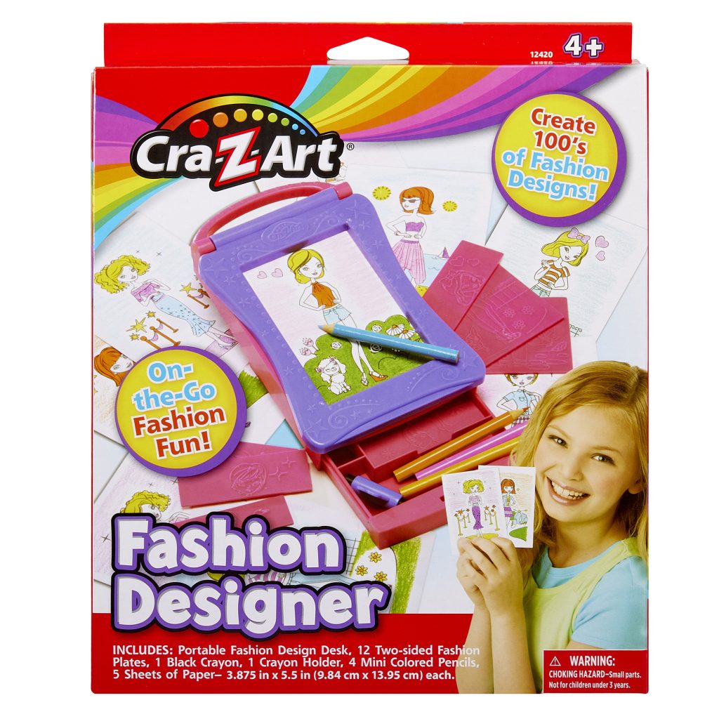 Cra-Z-Art Fashion Designer: Portable On-the-Go Fun