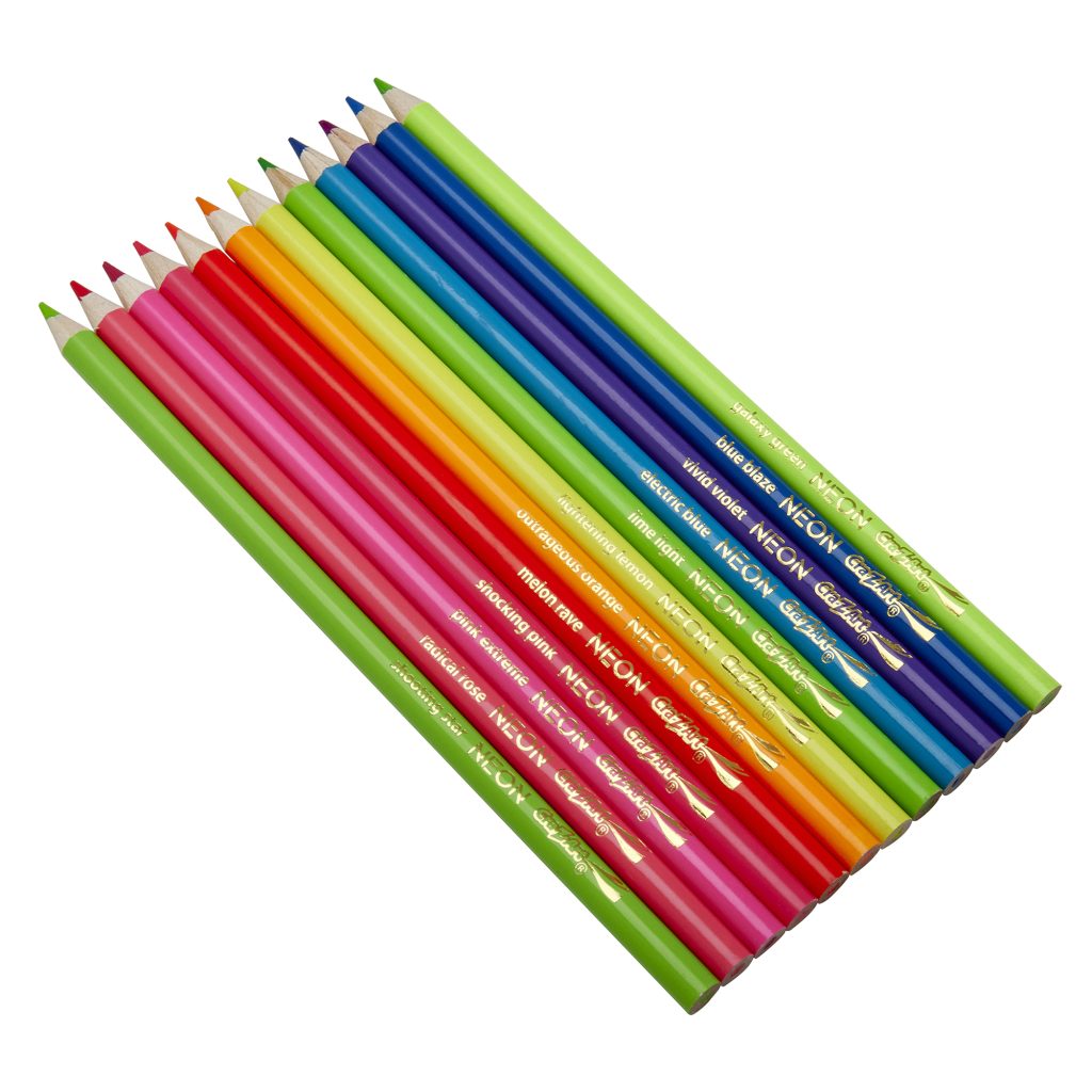 Cra-Z-Art 12 Neon Colored Pencils