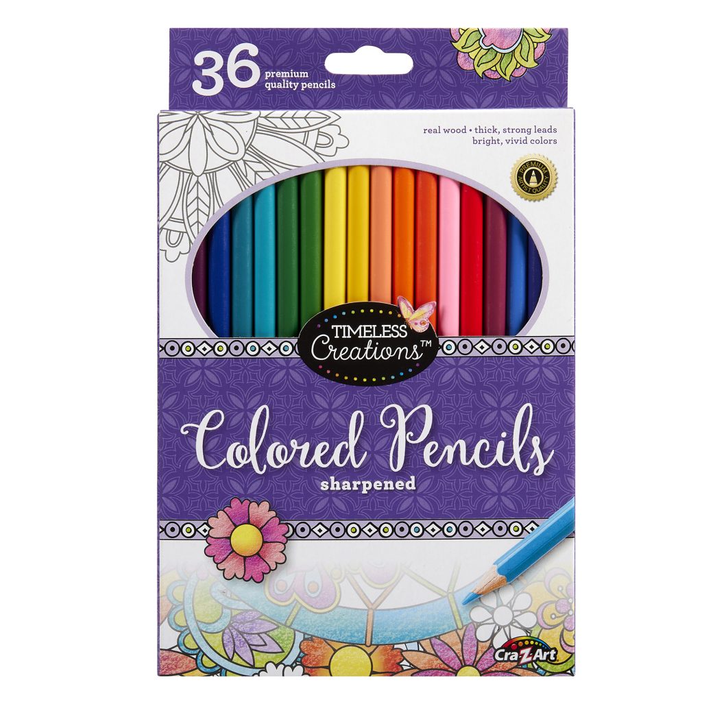 Timeless Creations 36 Count Colored Pencils Timeless