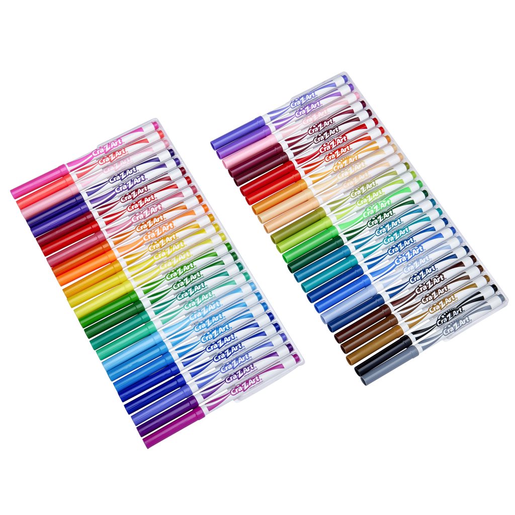 Cra-Z-Art 50-Count Washable Super Tip Markers