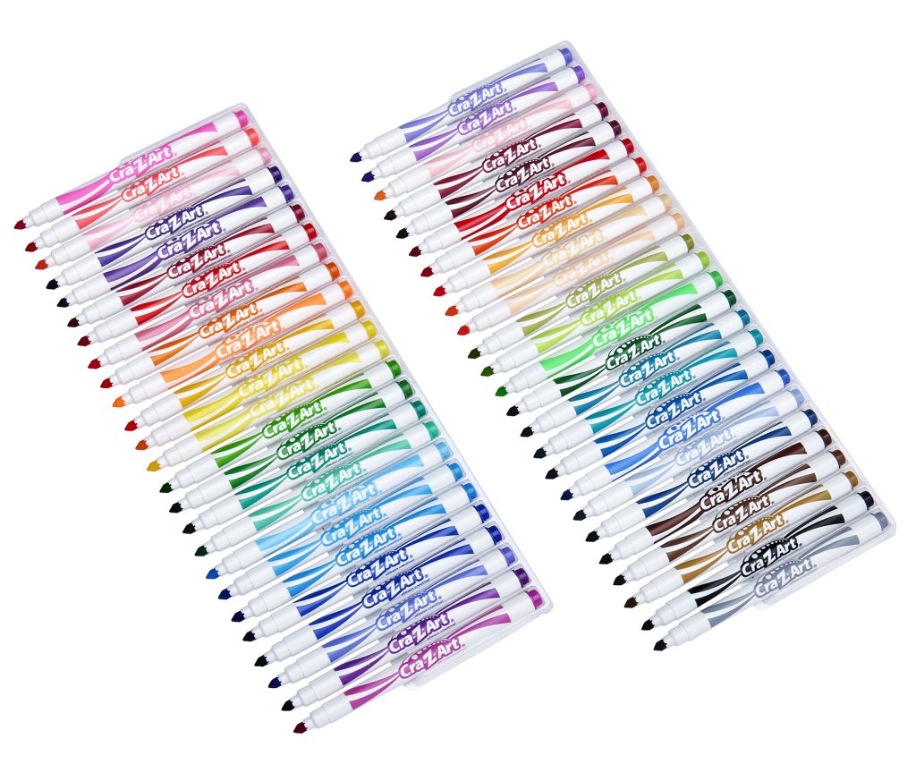Cra-Z-Art 50-Count Washable Super Tip Markers