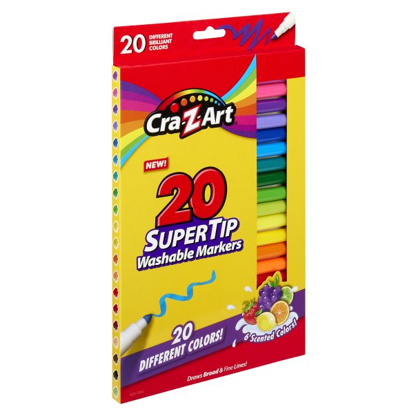 Cra-Z-Art Supertip Marker 20 Count Cra-Z-Art