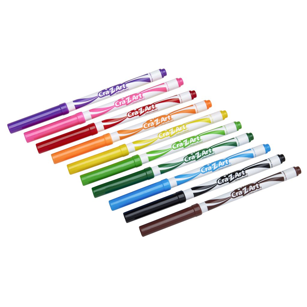 Cra-Z-Art Fineline Markers - Washable 10 Count
