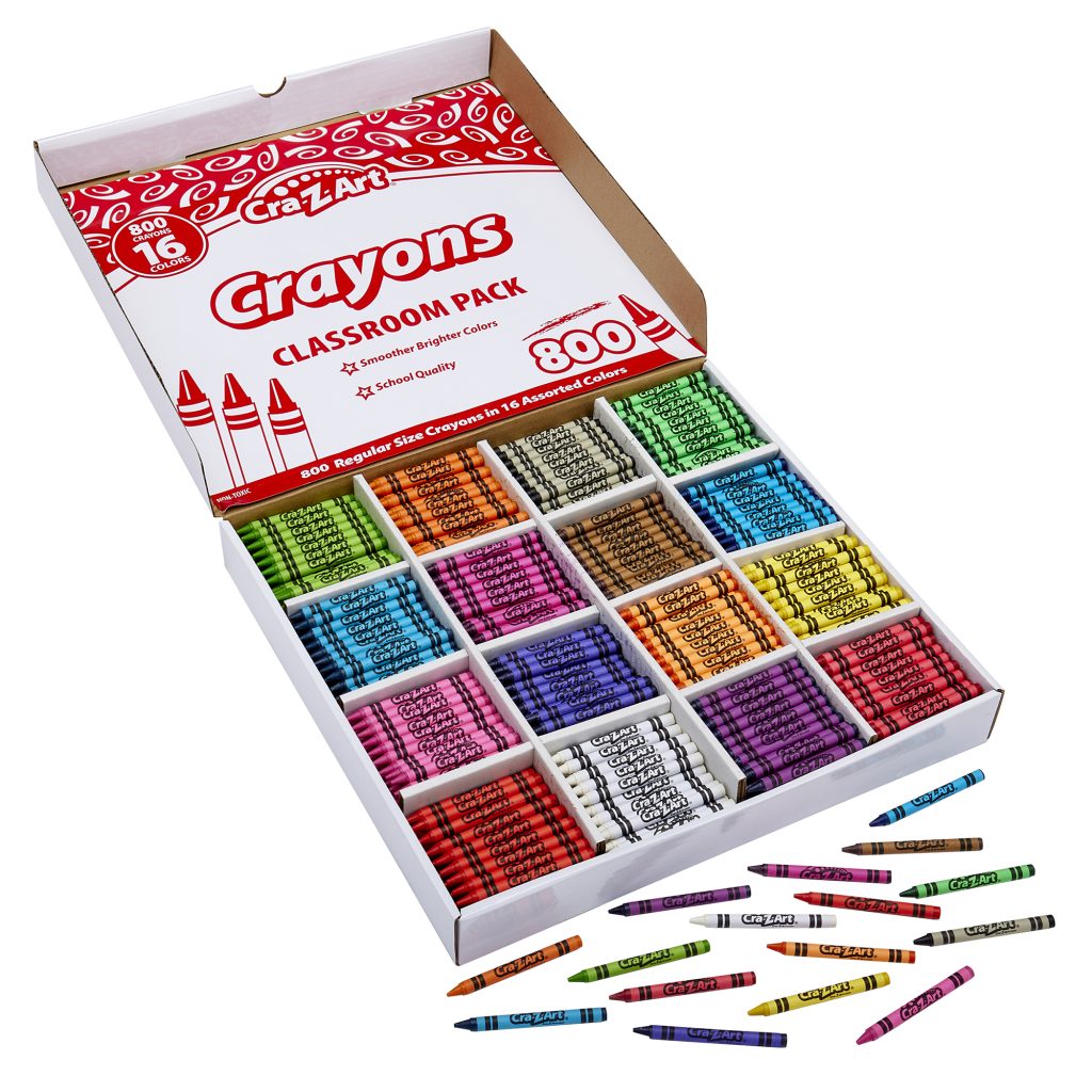 Cra-Z-Art Crayon 16 color 800 Count