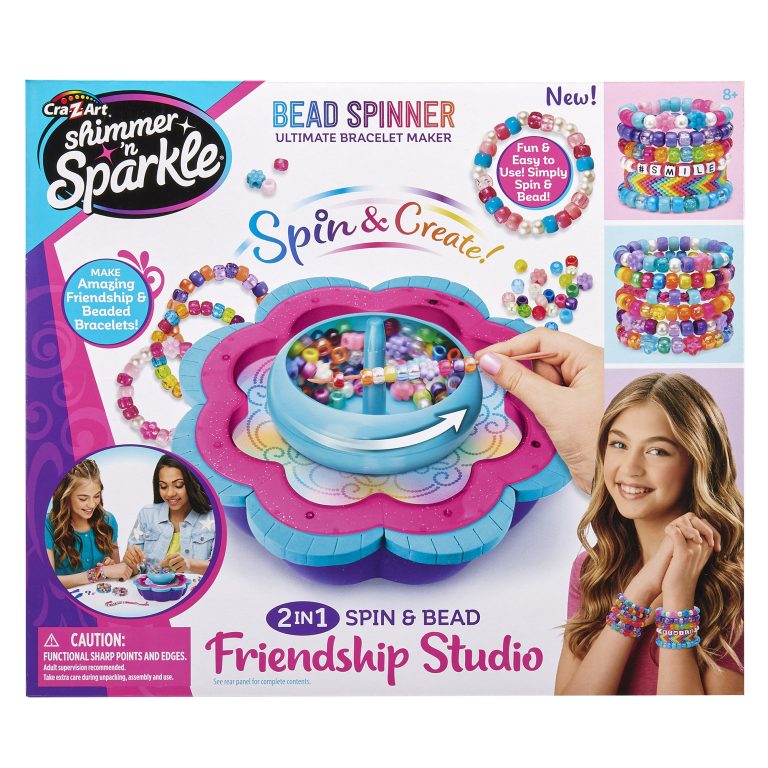 Shimmer 'n Sparkle 2 in 1 Spin & Bead Bracelet Studio