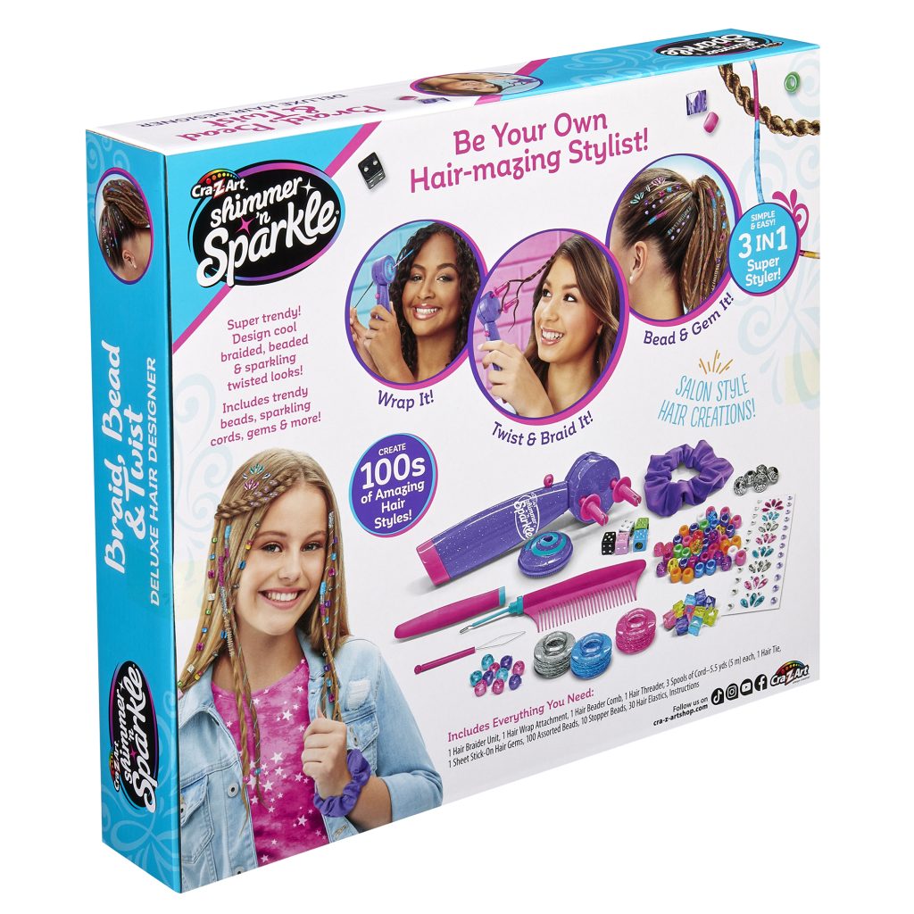 Shimmer 'n Sparkle BRAID & WRAP HAIR DESIGNER Shimmer ‘n