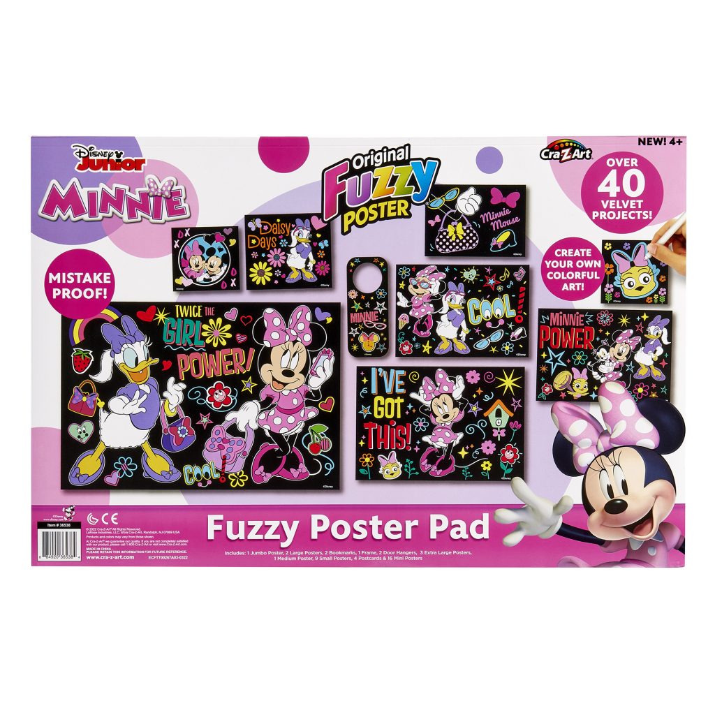 Disney Minnie Fuzzy Poster Jumbo Pad