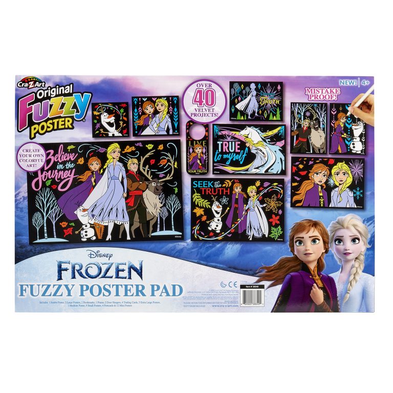 Disney Frozen 2 Fuzzy Poster Jumbo Pad