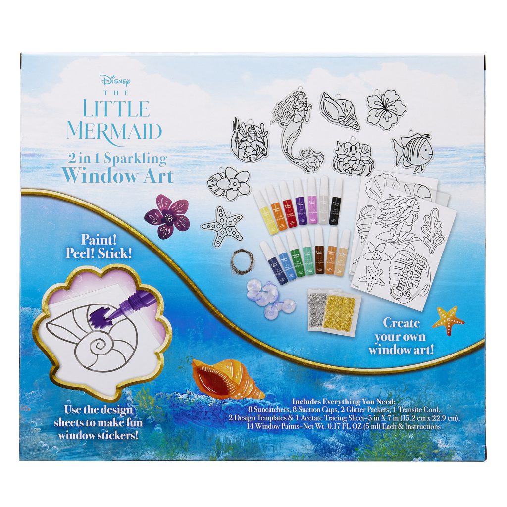 The Little Mermaid 2 in 1 Window Set