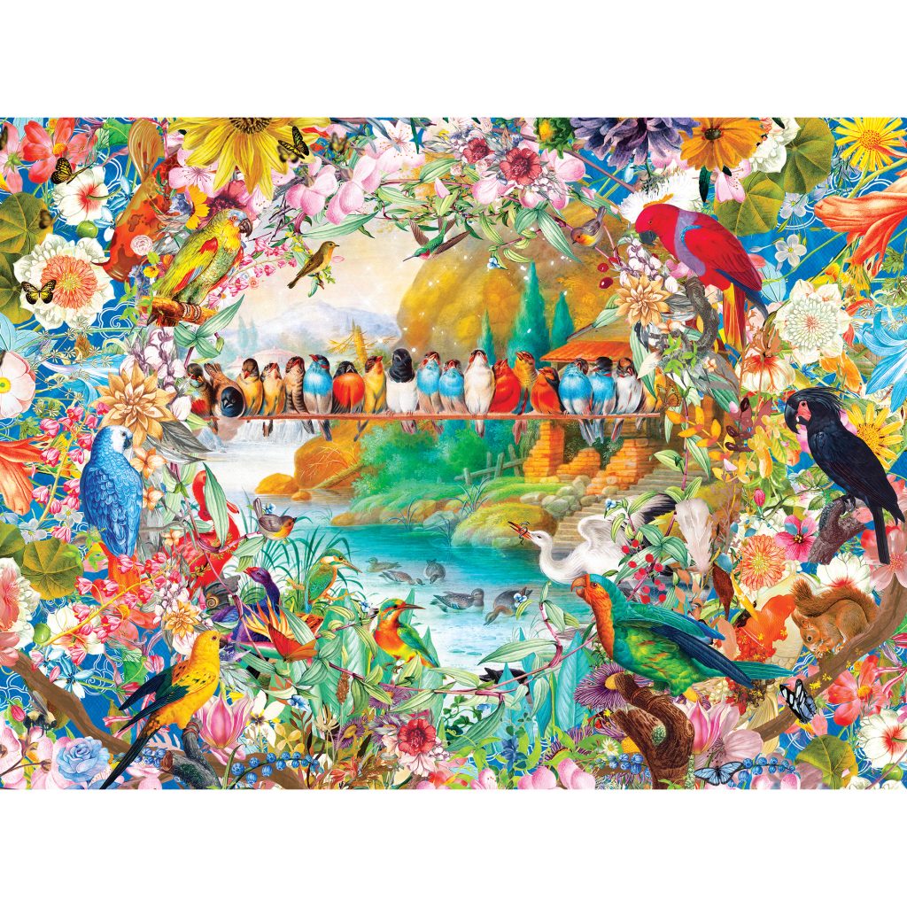 RoseArt - Rose - Birdsong - 1000 Piece Jigsaw Puzzle RoseArt