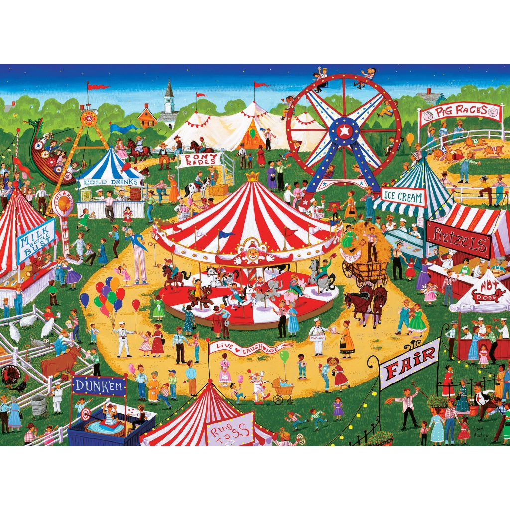 RoseArt - Puzzle Collector - Country Fair II - 500 Piece