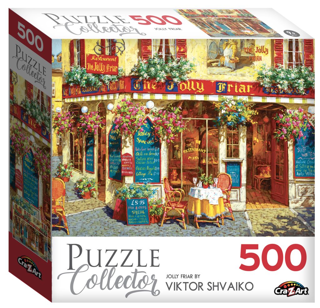 RoseArt - Puzzle Collector - Jolly Friar - 500 Piece Jigsaw