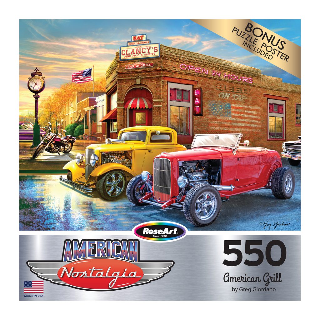 RoseArt - American Nostalgia - American Grill - 500 Piece
