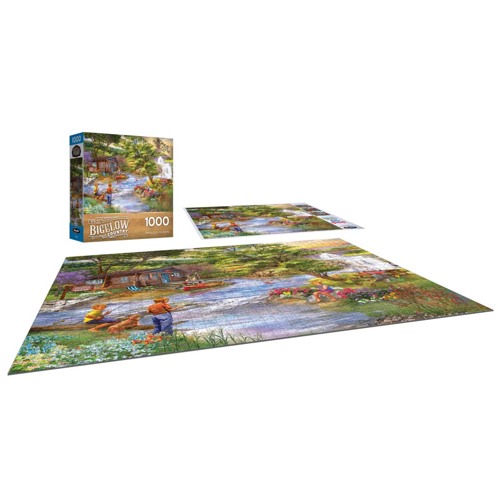 RoseArt - Chris Bigelow - Fishing from the Banks - 1000