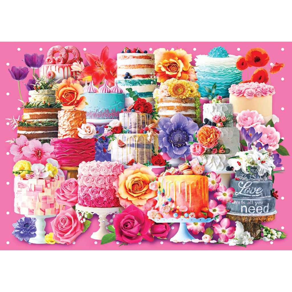 RoseArt - Kodak Premium - Cake and Flowers - 3000 Piece