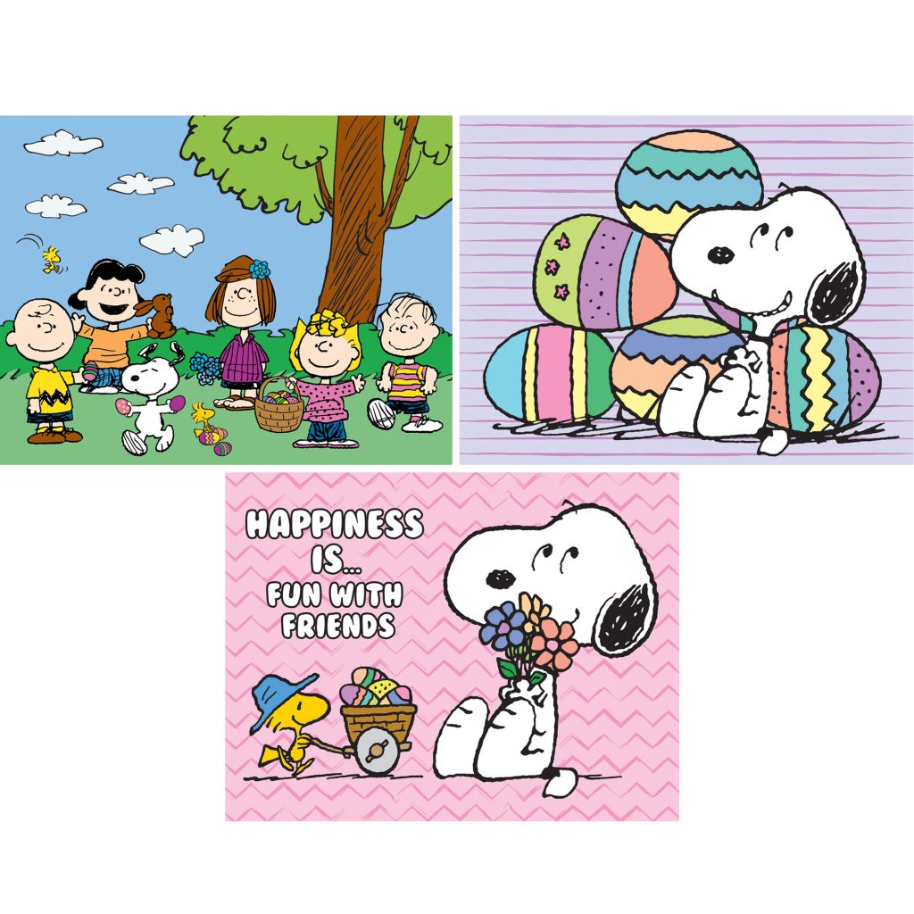 RoseArt - Peanuts Easter Bundle - Snoopy & Eggs Easter Fun