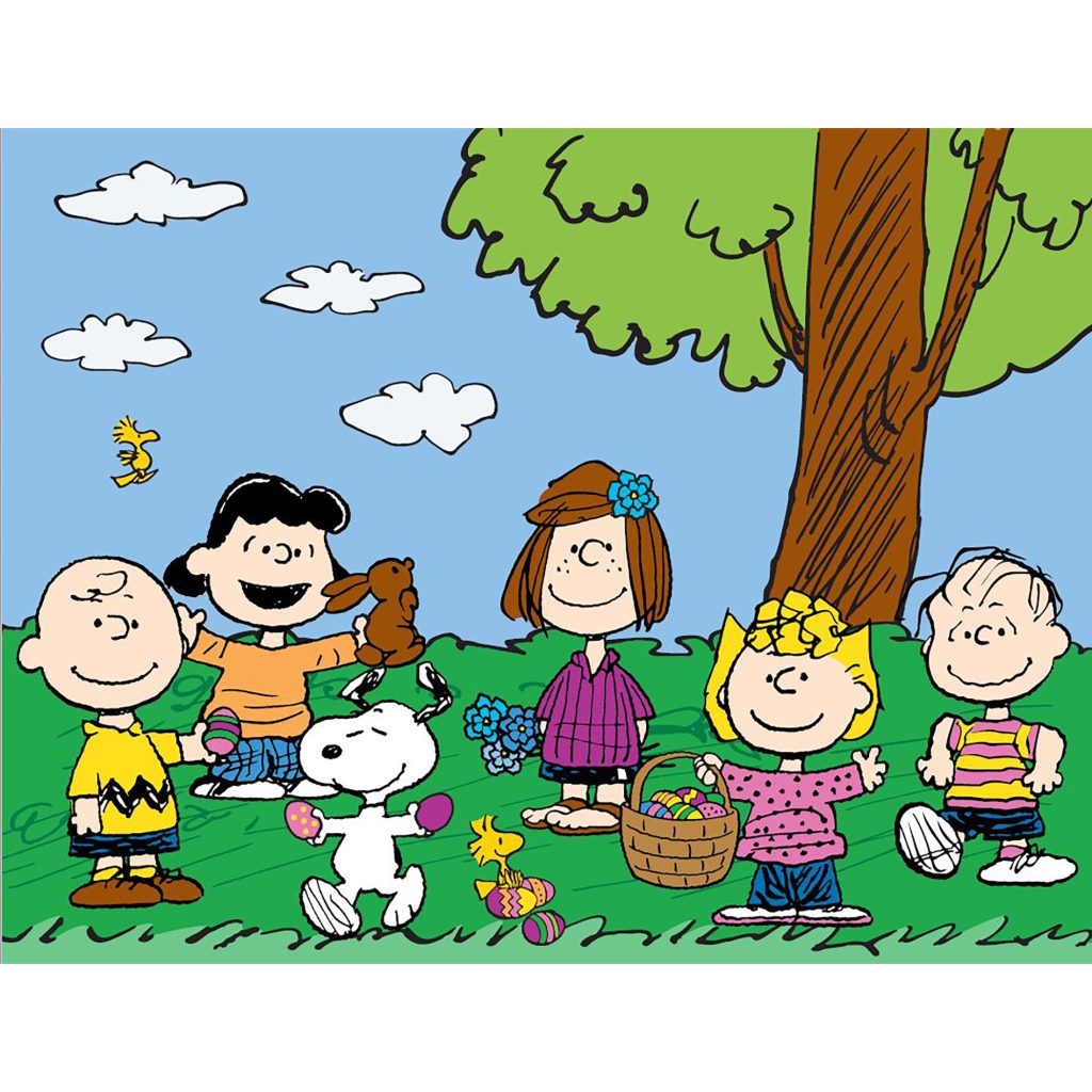 RoseArt - Peanuts Easter - Easter Fun - 100 Piece Jigsaw
