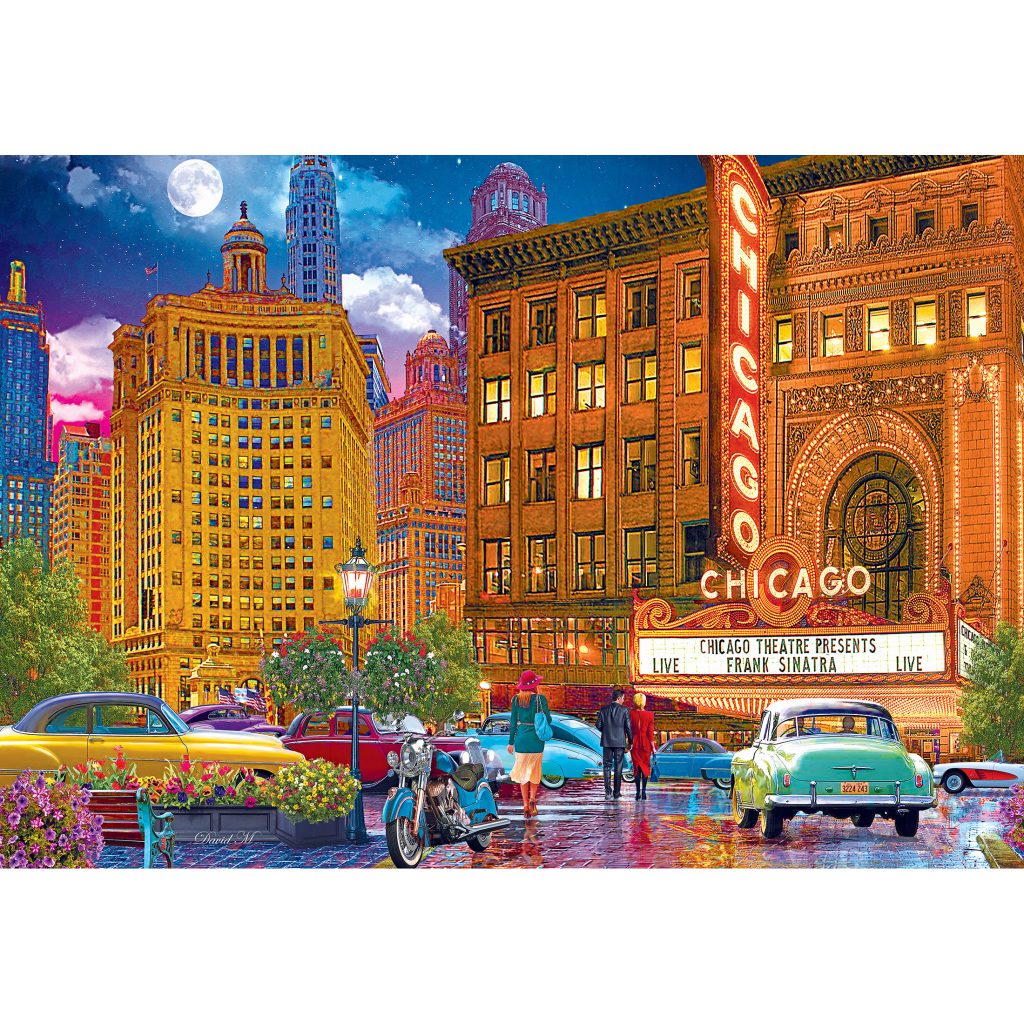 RoseArt - Kodak Premium - Chicago - 1500 Piece Jigsaw Puzzle