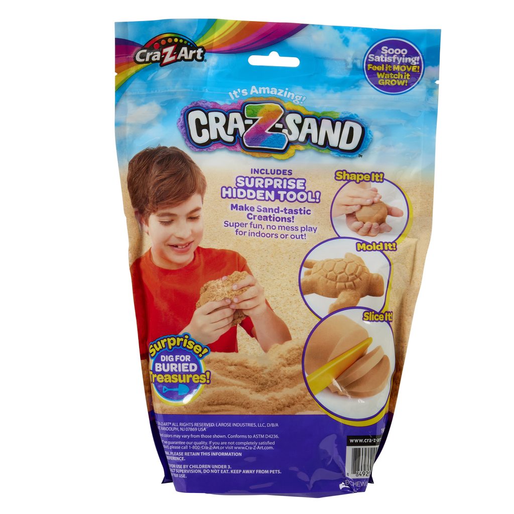 Cra-Z-Sand Sand Fun Bag - Beach 3 lbs Cra-Z-Sand 3LB Brown
