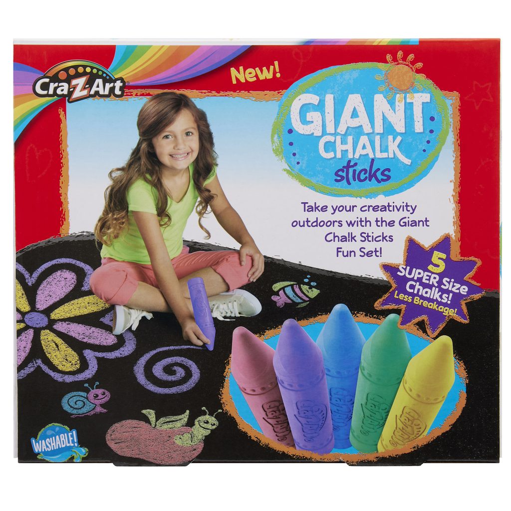 Cra-Z-Art Super Jumbo Chalk Sticks 5 Count Cra-Z-Art 5-piece