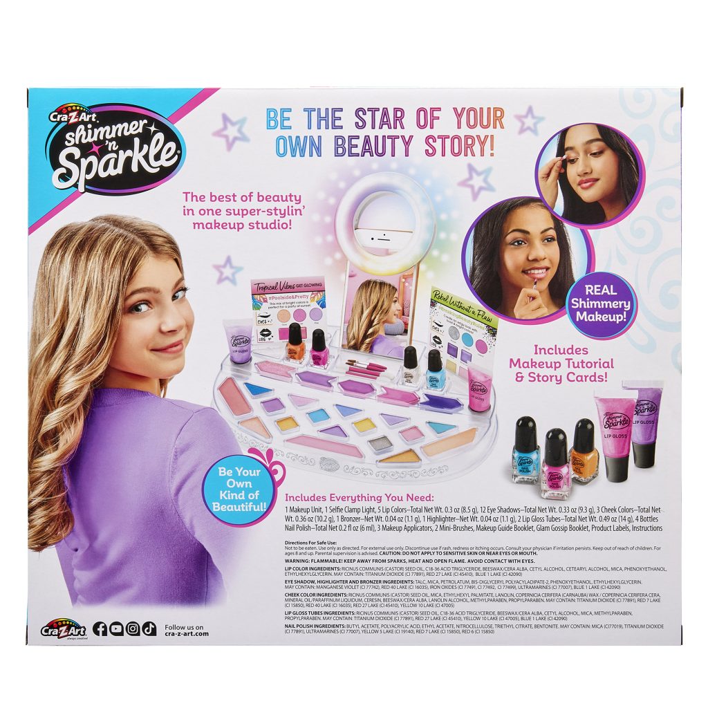 Shimmer 'n Sparkle Light Up Beauty Studio Shimmer and