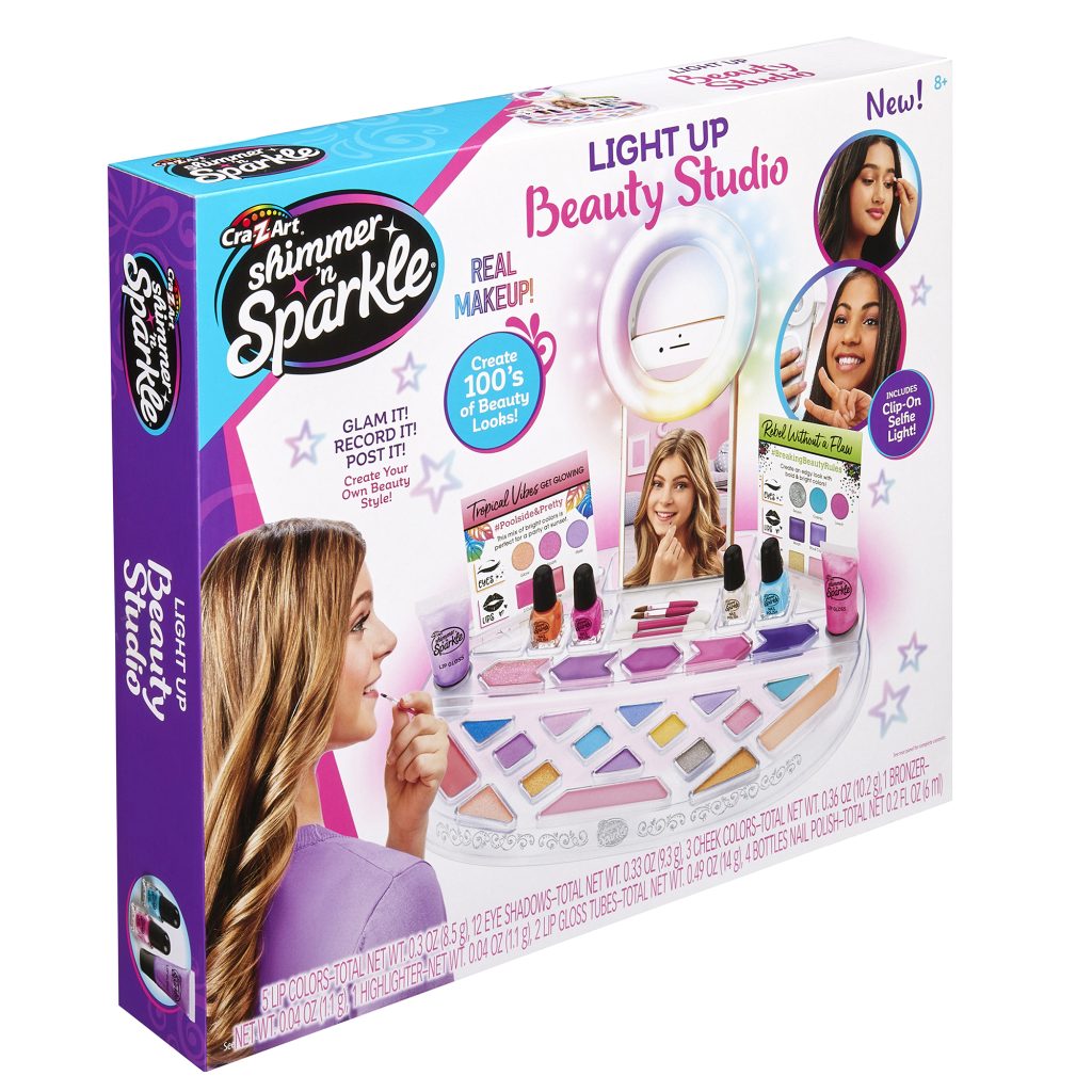 Shimmer 'n Sparkle Light Up Beauty Studio Shimmer and