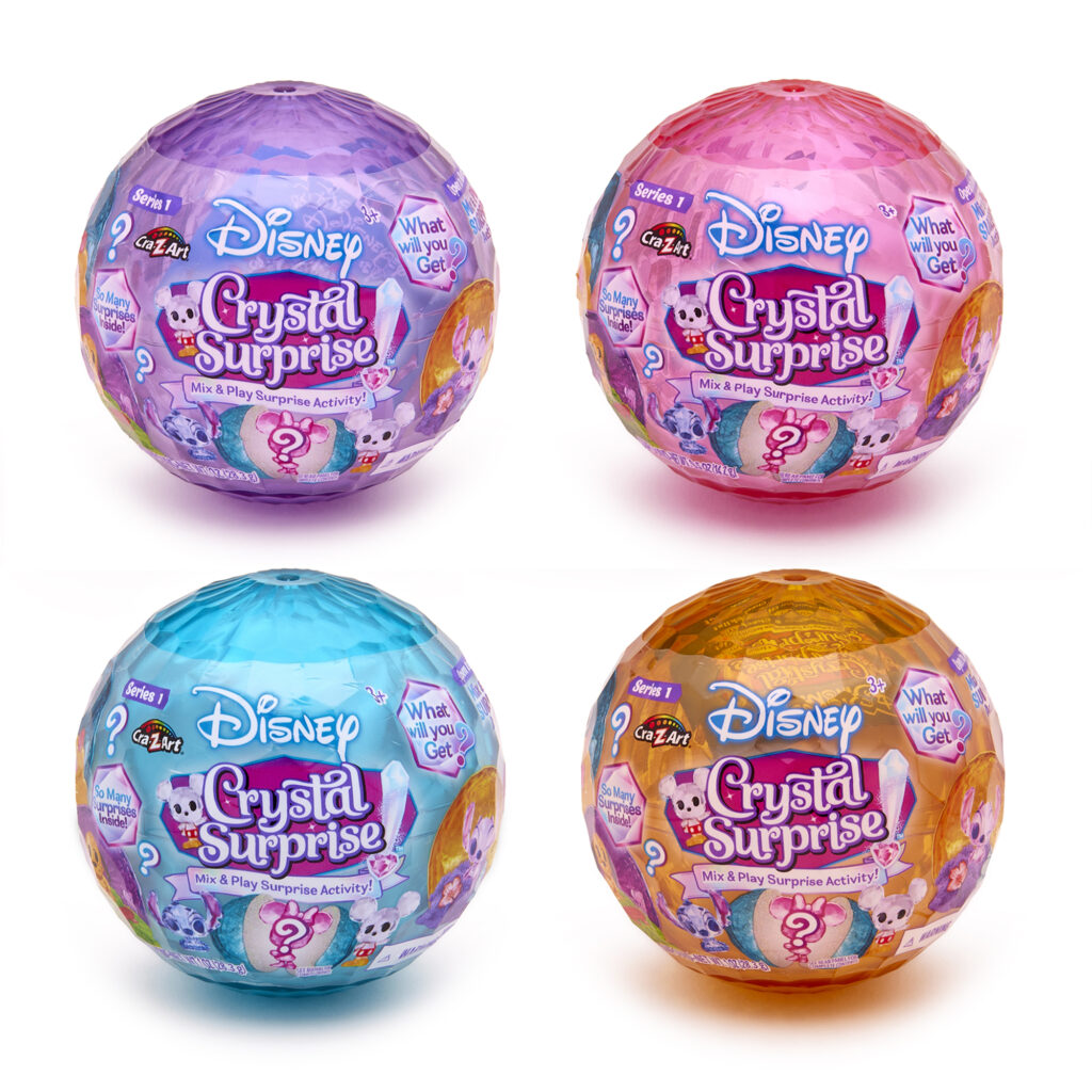 Disney Crystal Surprise: Collectible Color Change Balls