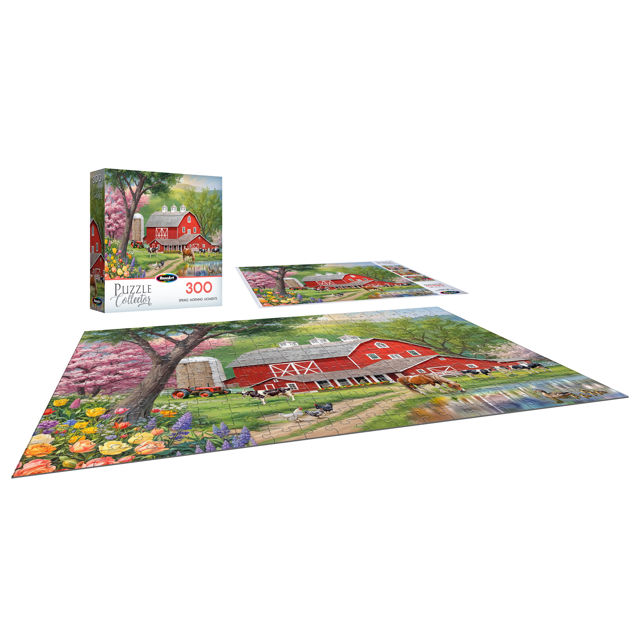 Spring Morning Moments: 300-Piece Jigsaw Puzzle Bliss