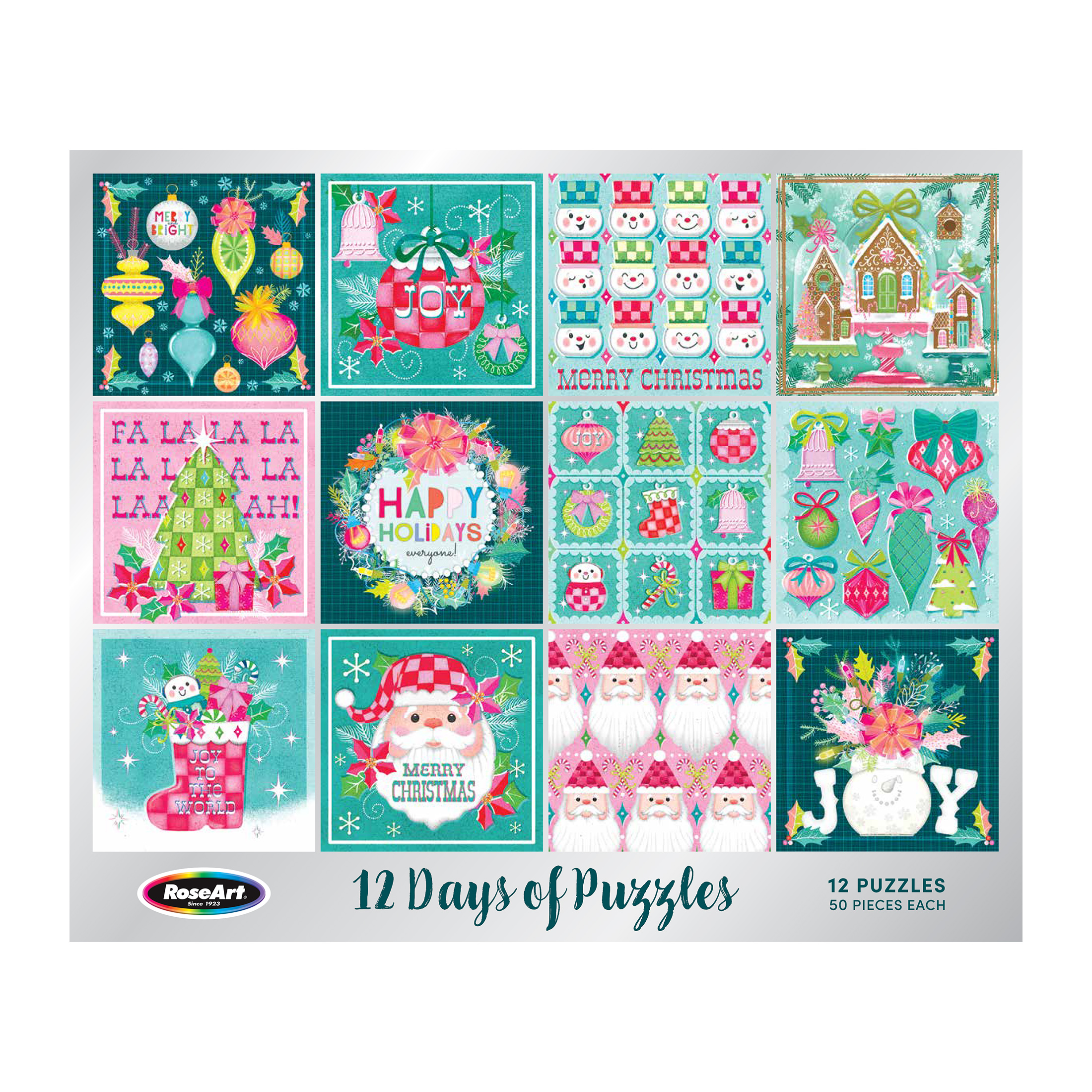 12 Days of Christmas Advent Calendar Puzzle Set