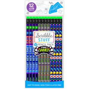 Scribble Stuff 12Pc Gaming #2 Pencils | Cra-z-art Shop